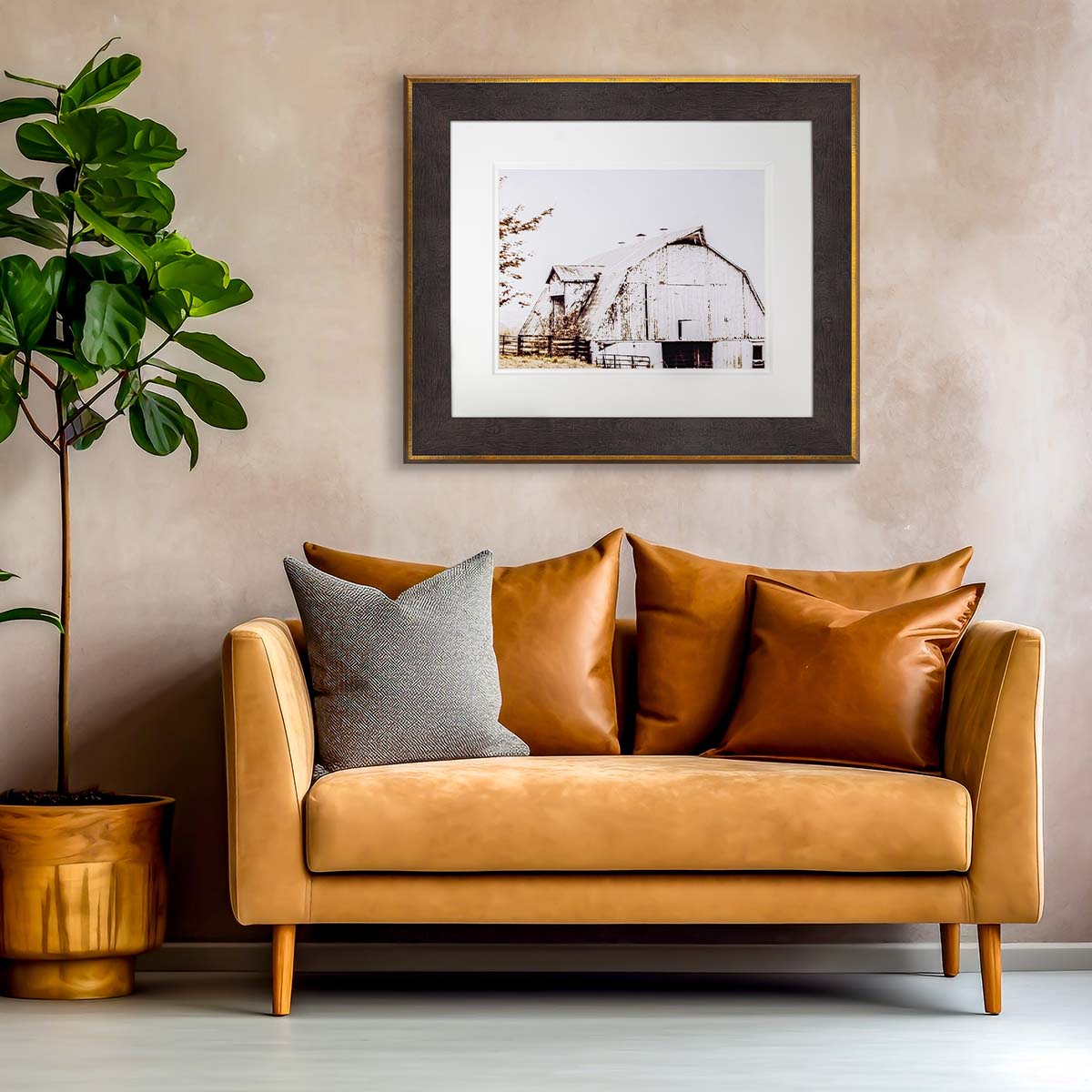 Rialto Walnut Room Scene – Crescent Brands