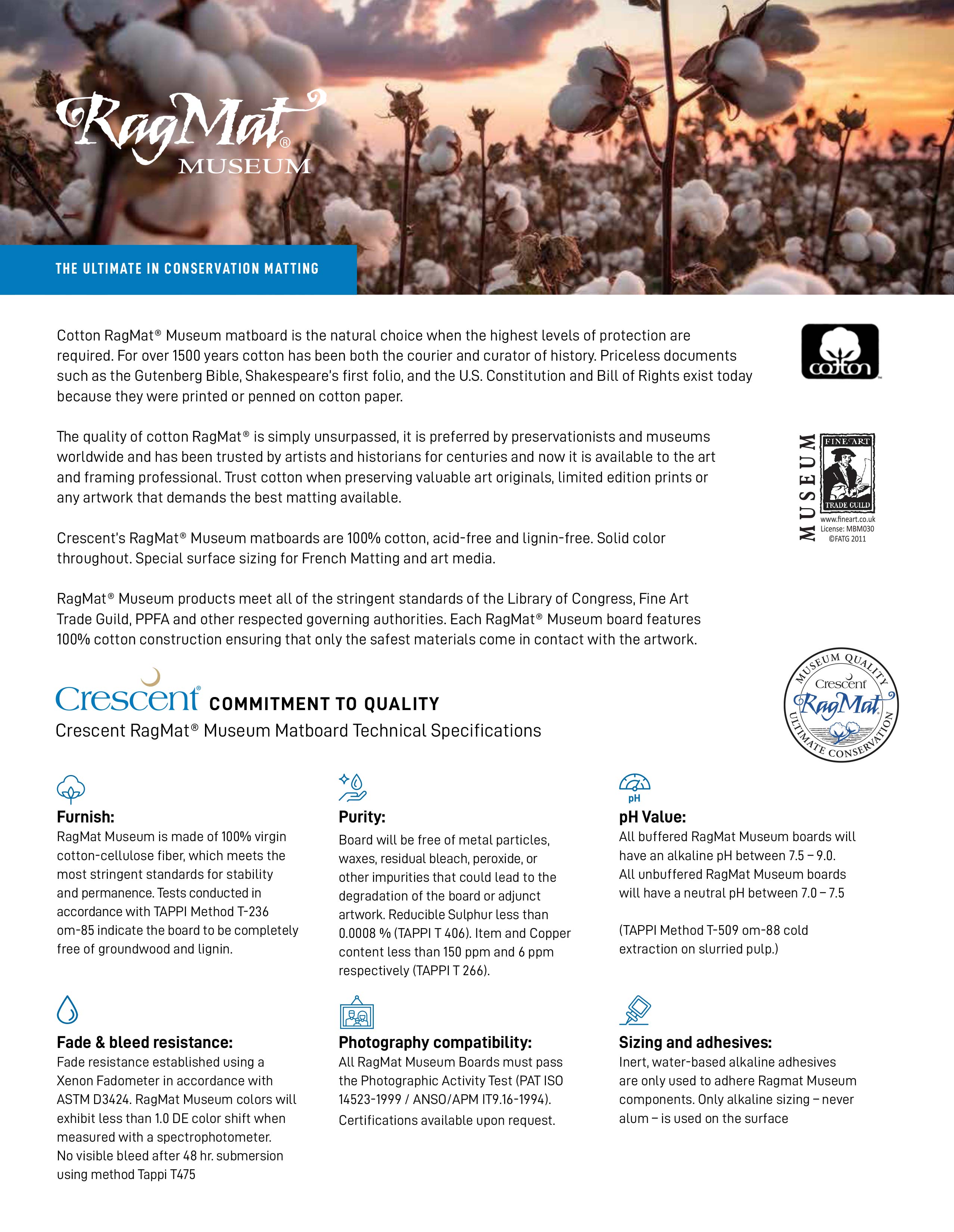 Product Info: RagMat Museum – Crescent Brands